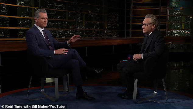 Bill Maher scolds Gavin Newsom in awkward exchange as governor says he ...