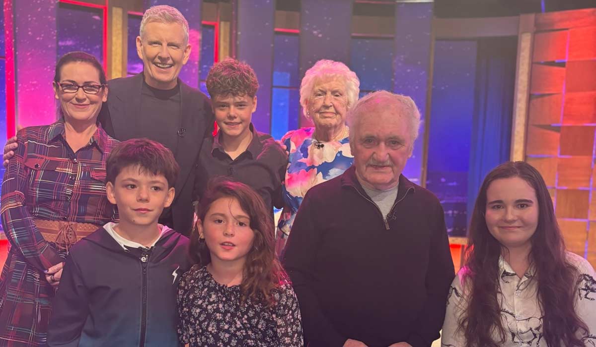 Late Late Show viewers left in tears over emotional family reunion