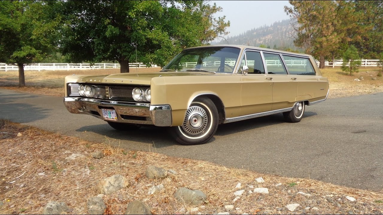 1967 Chrysler wagon survivor in gold