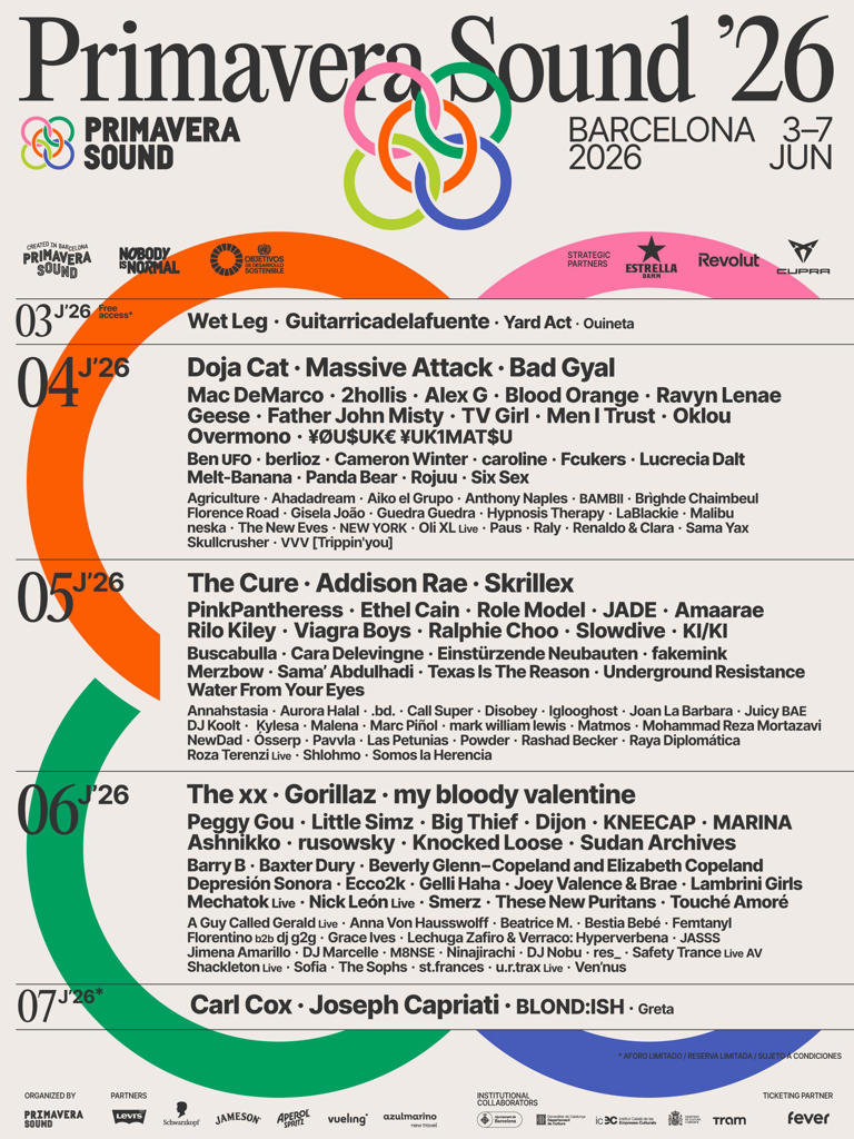 The 10 best music festivals in Europe for 2026