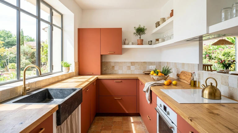 Cuisine terracotta : cette couleur nostalgique qui revient en force ...