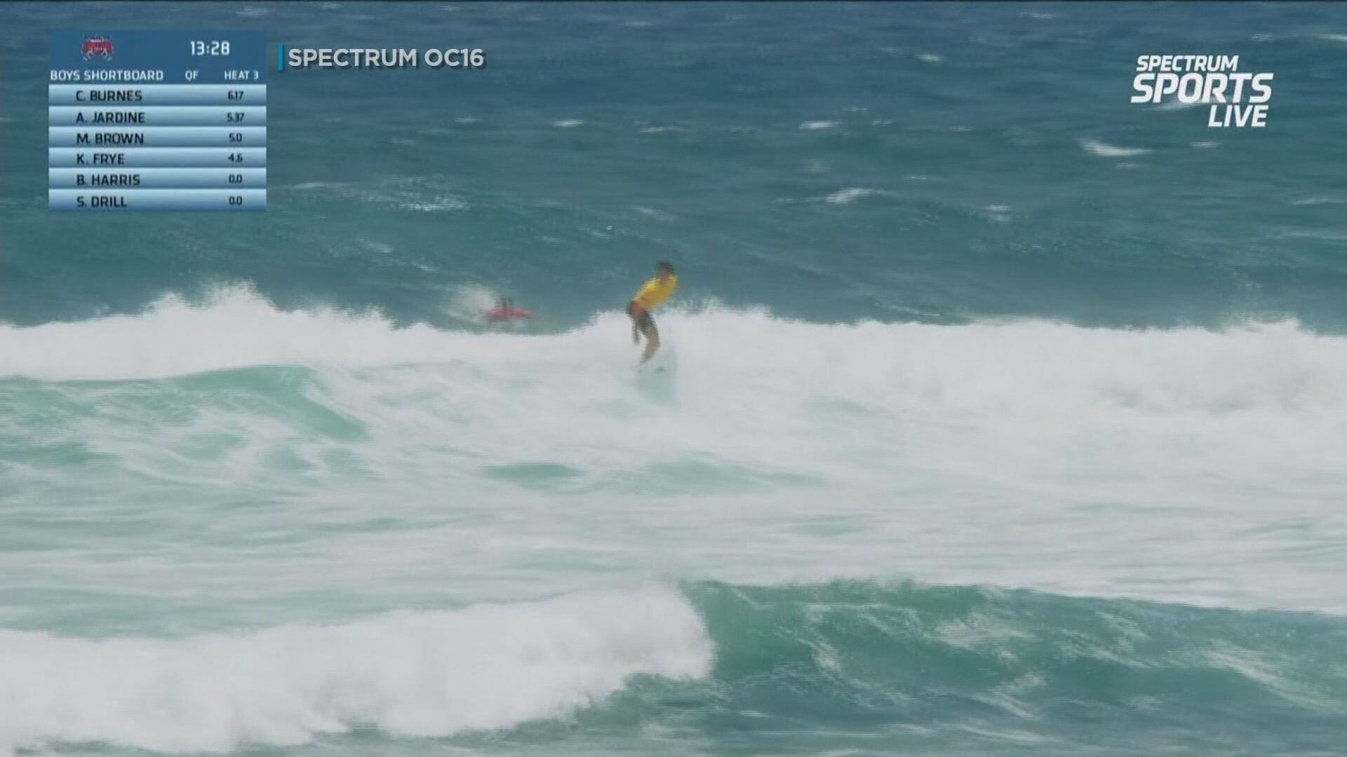 ‘Quite a blessing’: Opening day ends at first surfing state championship