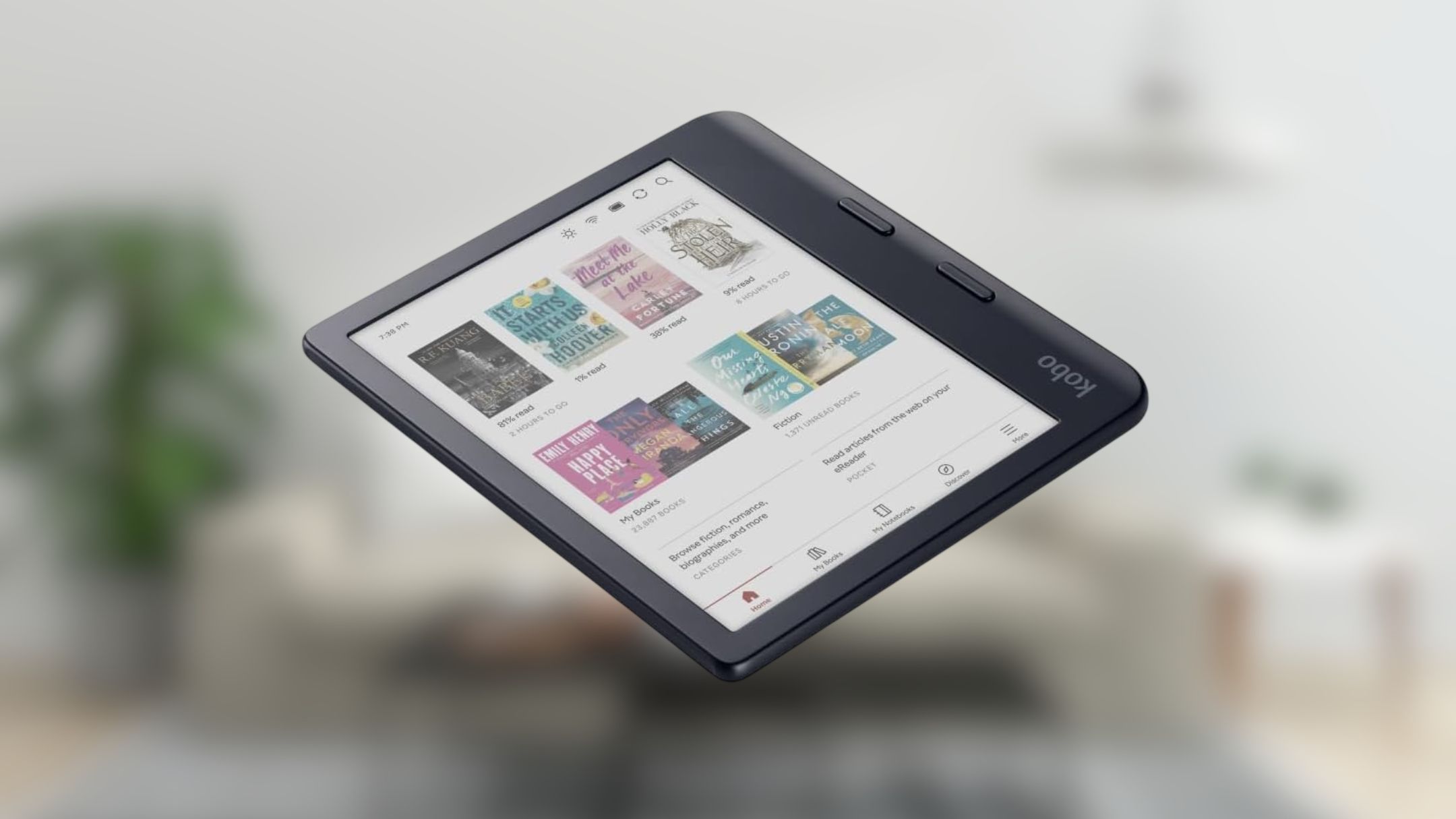 The only color e-reader you should be looking at is now on sale, down ...