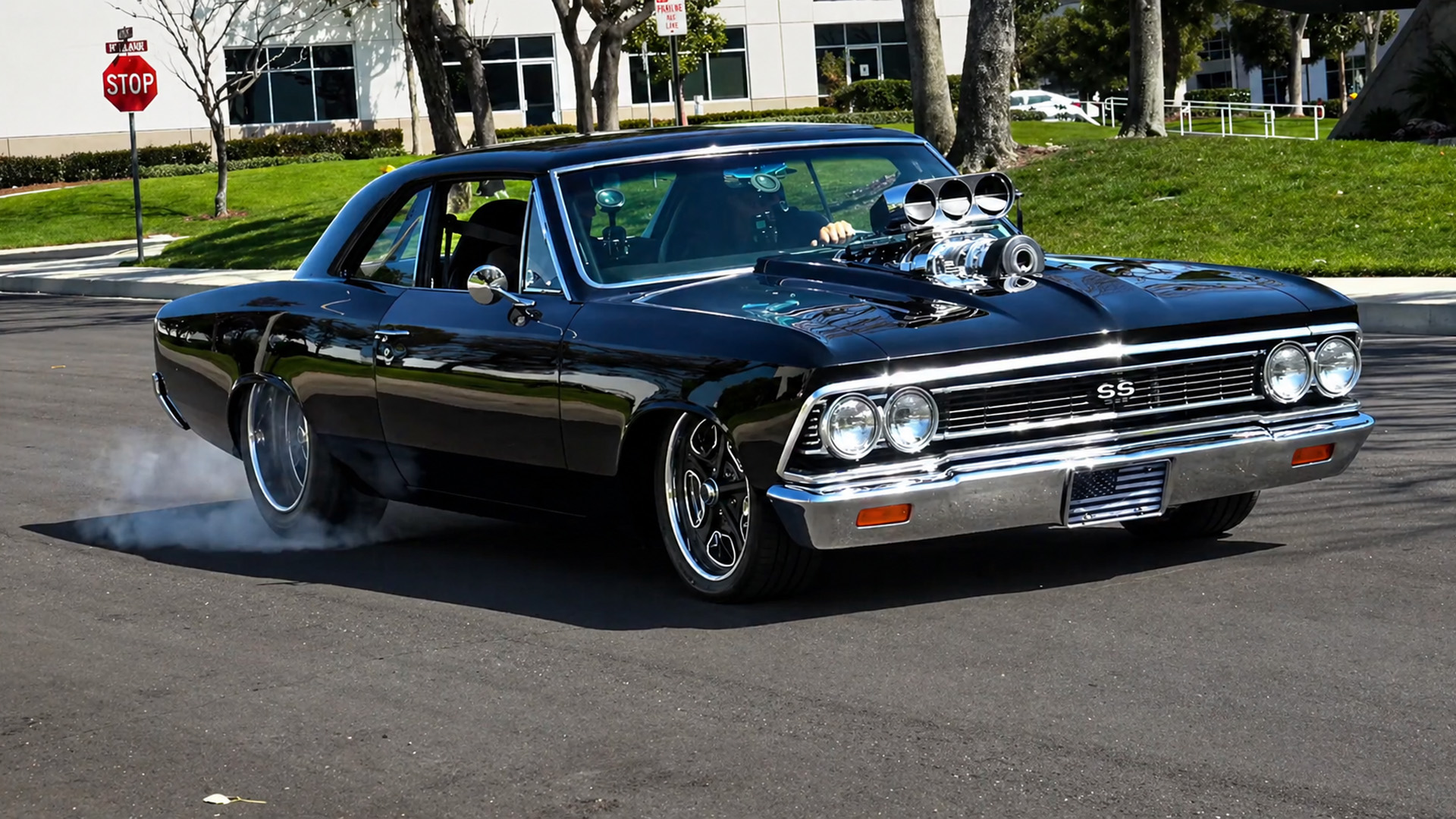 850HP In A Vintage Chevelle SS Insane Acceleration on Open Road