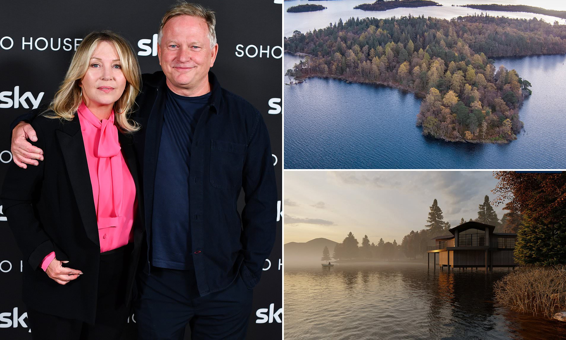 Kirsty Young and her Soho House founder husband put £10m island up for ...