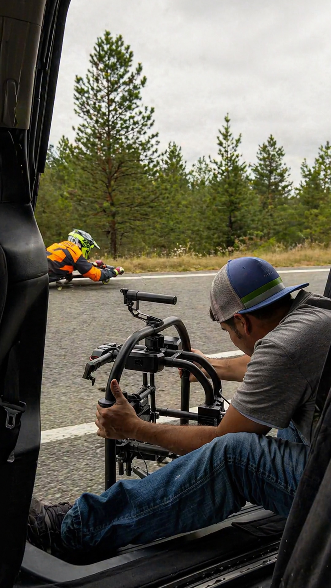 The process behind this moving camera scene