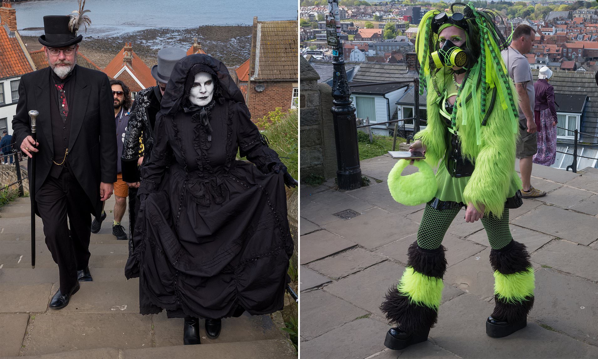 Goths and steampunks are warned to leave their swords and guns at home ...