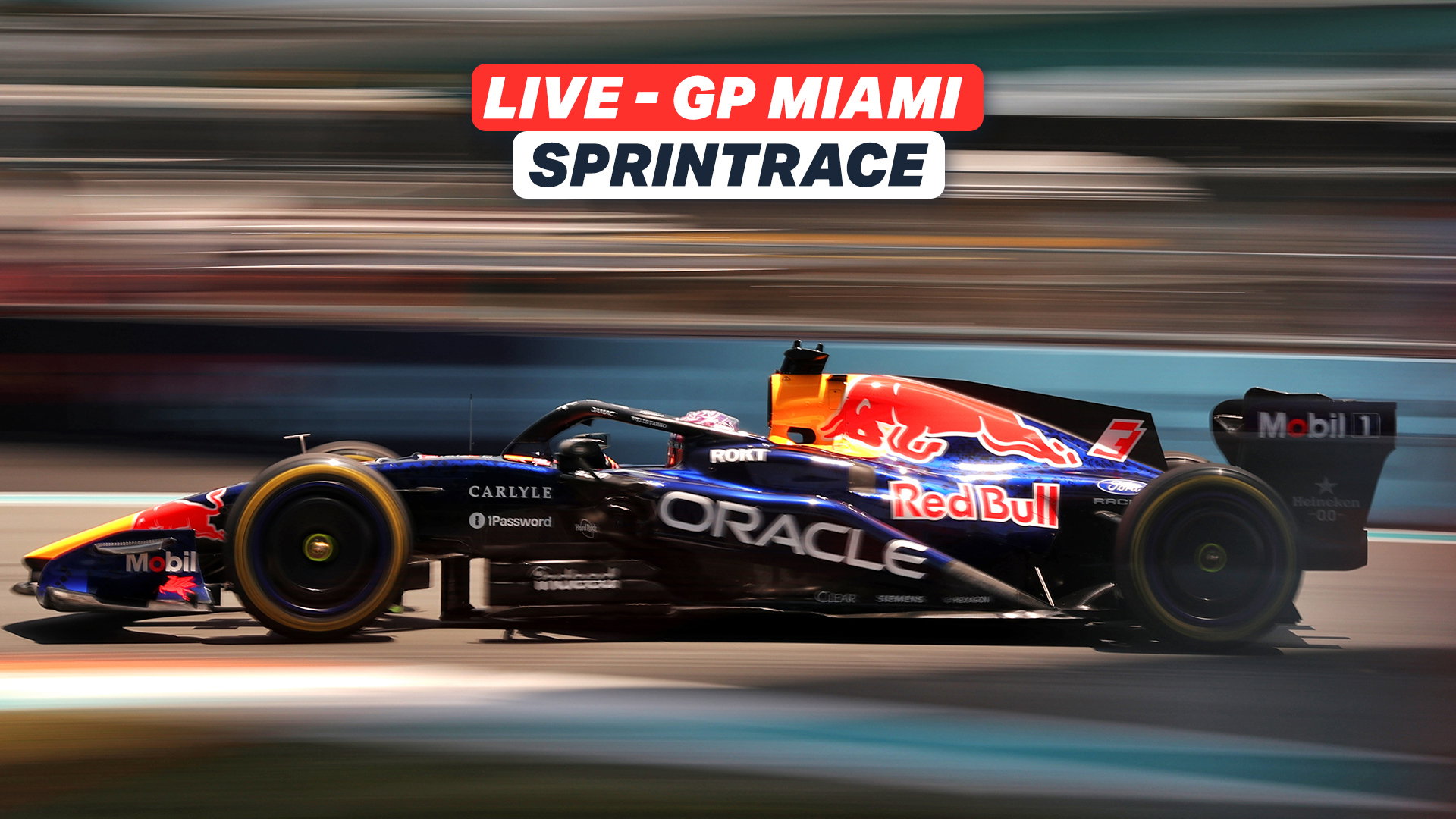 Live sprintrace F1 GP Miami 2026