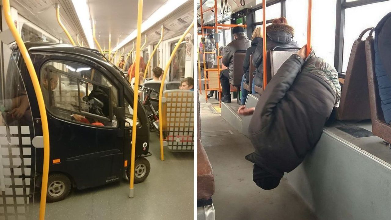 20 weird public transportation moments you have to see