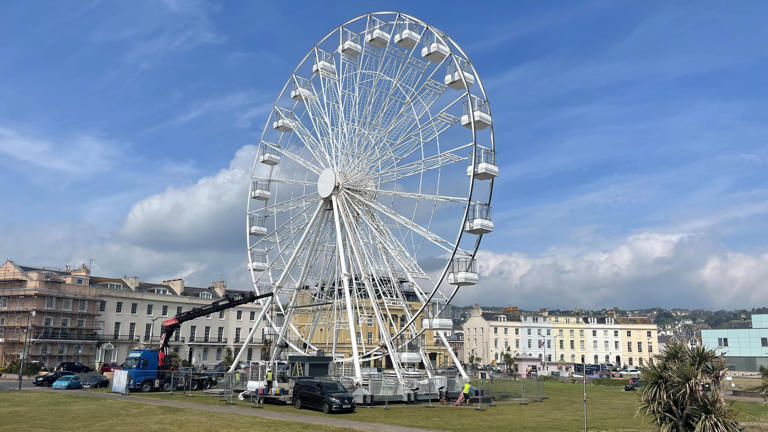 Tourism boost hopes as big wheel arrives in town