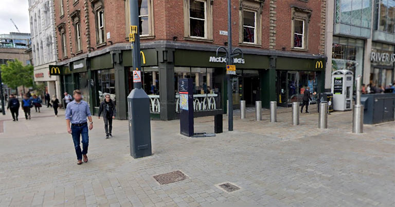 Man stabbed in the stomach inside McDonald’s with four teens arrested