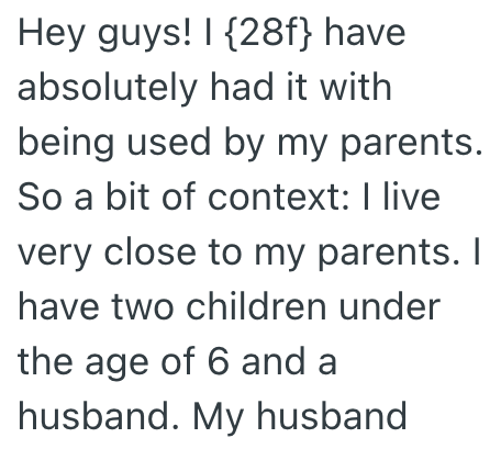 28-year-old mom calls out her parents when they stop giving her gas ...