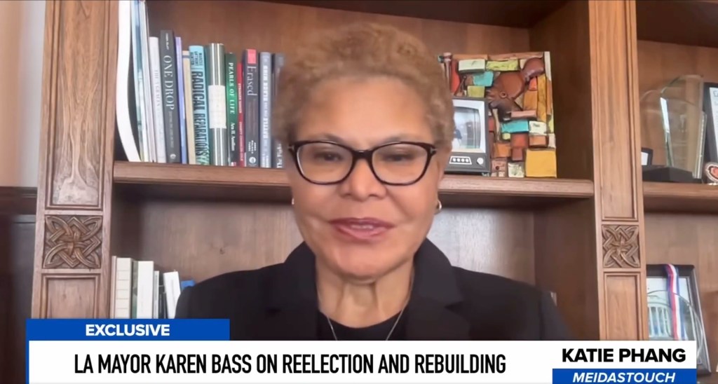 LA mayor Karen Bass slammed for 'despicable' attack on Palisades Fire ...
