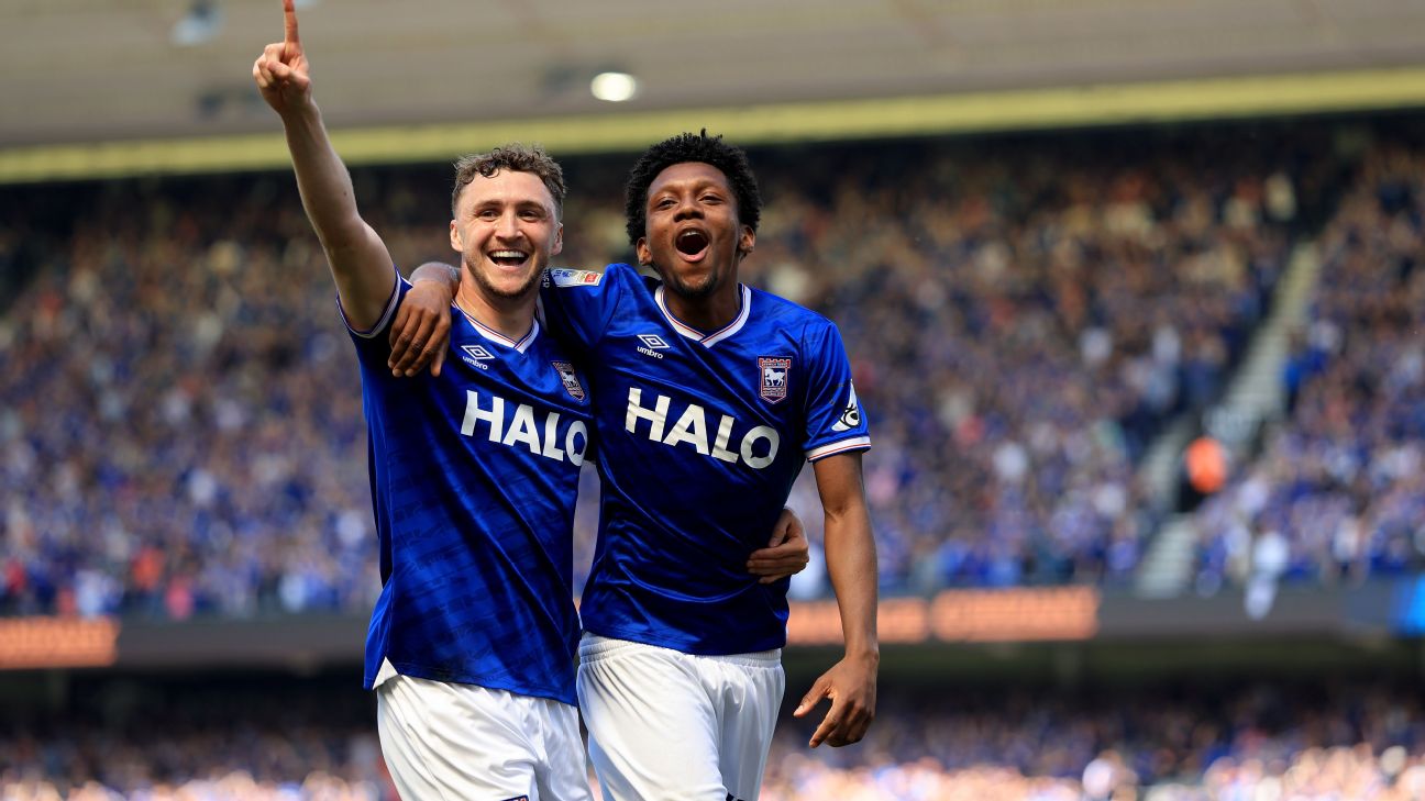Championship final day: Ipswich seal Premier League return, Wrexham ...