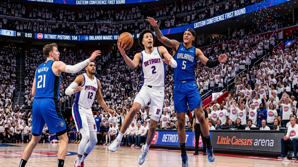 NBA Playoff Shock: Pistons Stunning Comeback Stuns MagicWill Detroit ...