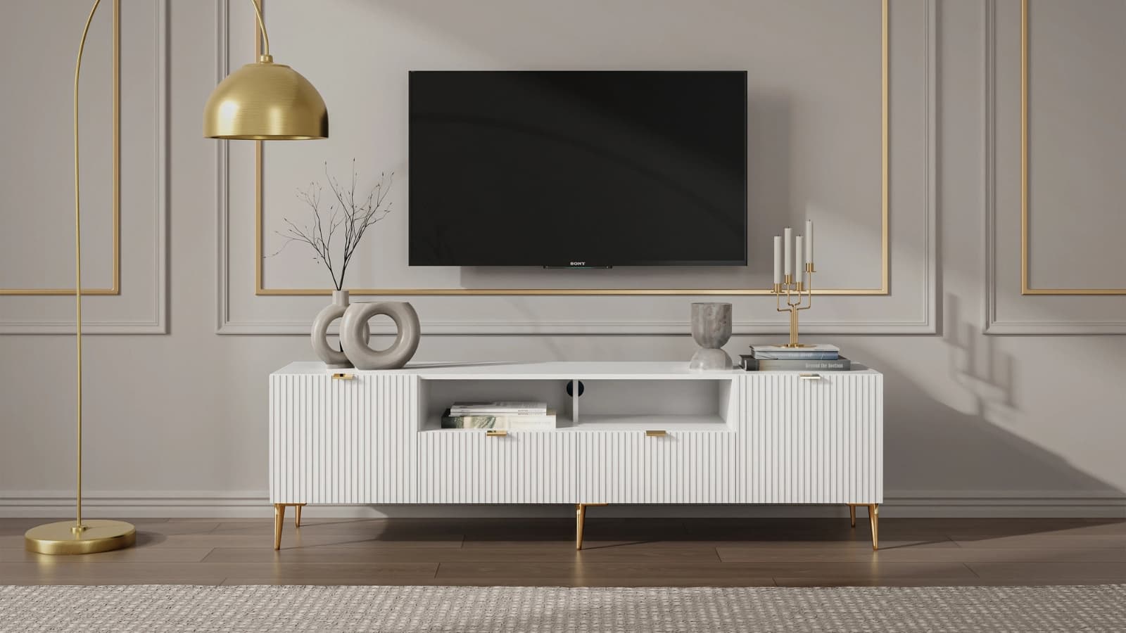 French Days Vente-unique : comment ce meuble TV à 2 portes réinvente-t ...