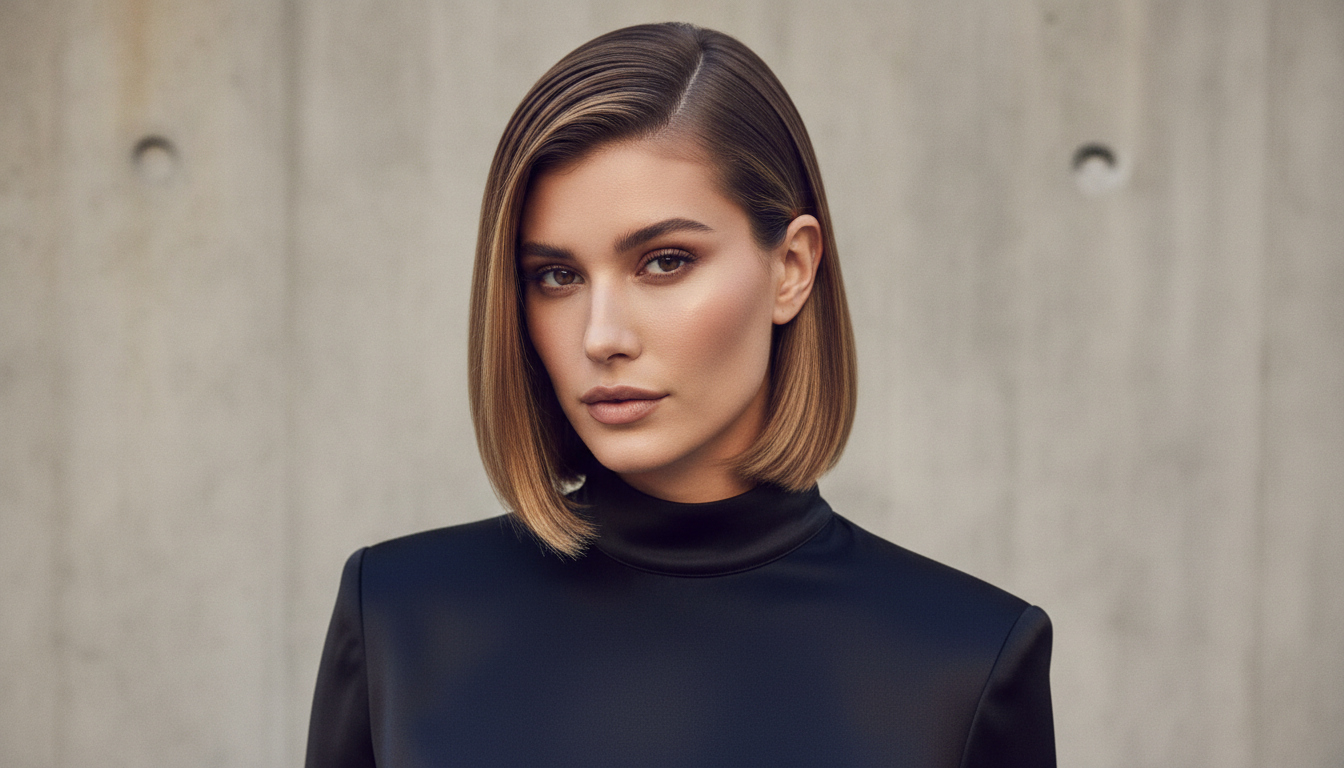 Shoulder-length hairstyles for fine hair—from blunt cuts to textured lobs