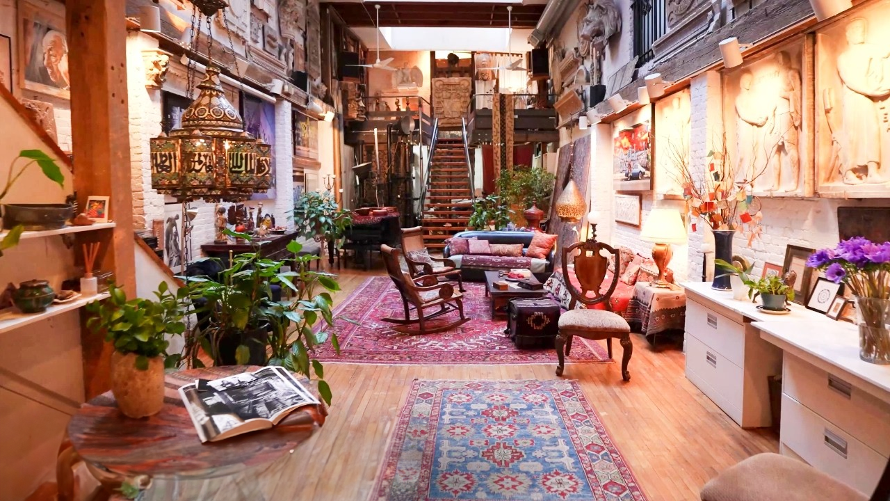 Inside an artist’s NYC townhouse