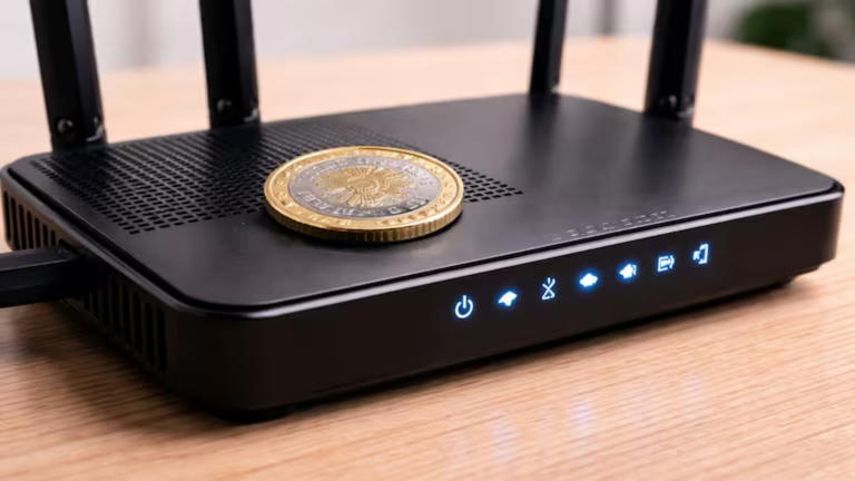 Poner una moneda arriba del router de WiFi: para qué sirve y por qué ...