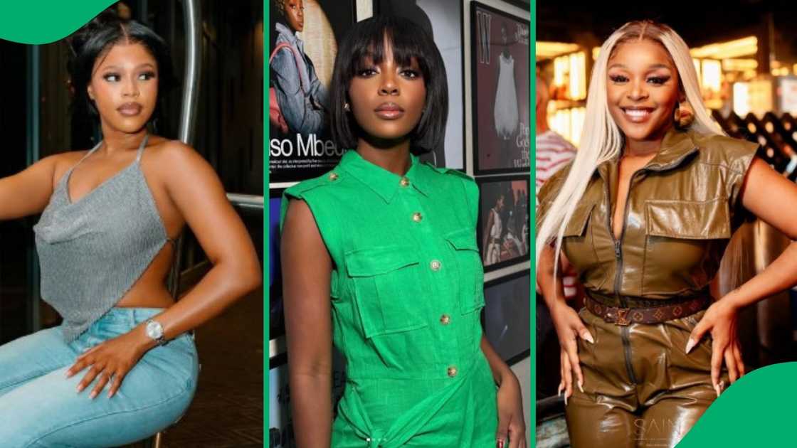 Thuso Mbedu, Natasha Tahane and Mbalenehle McDonald's on National ...