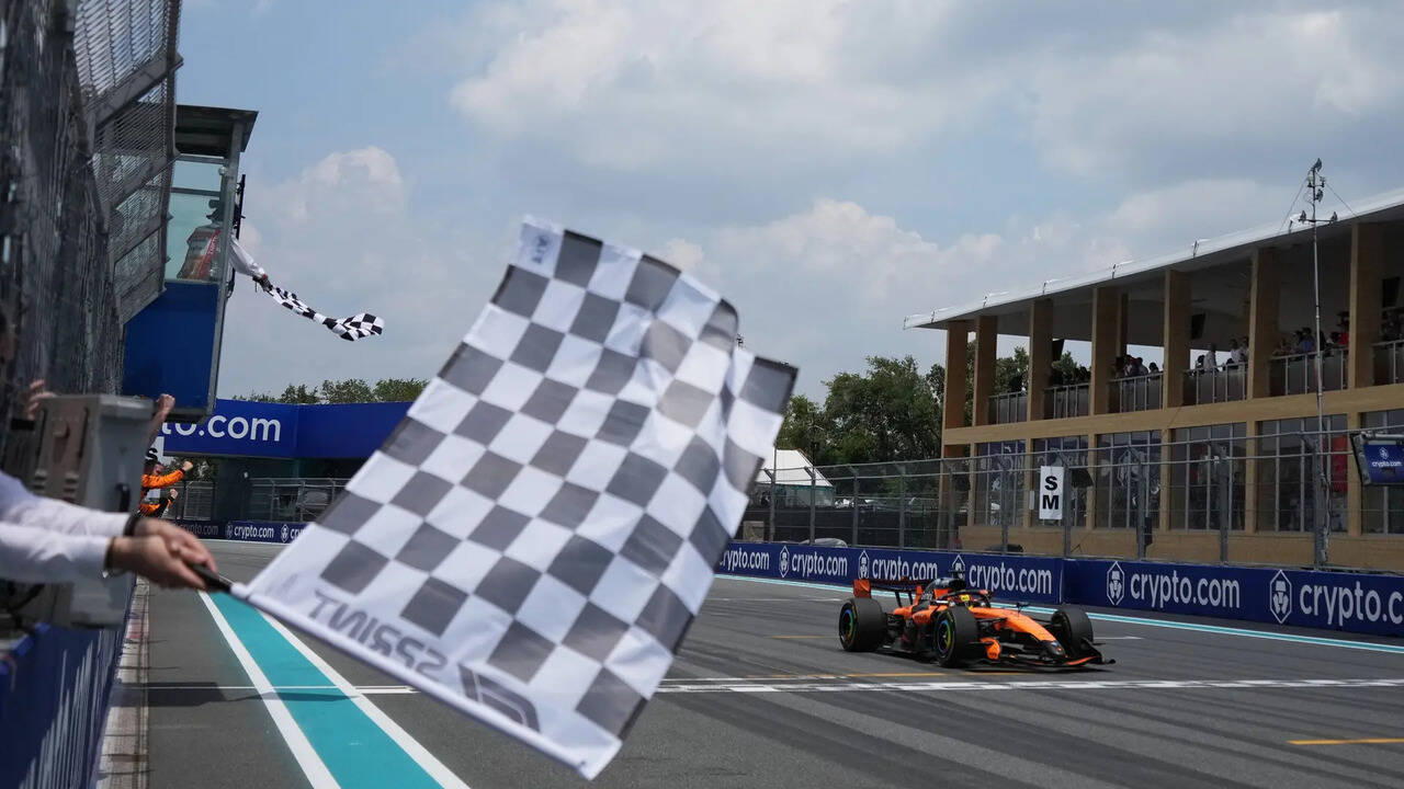 McLaren claims 1-2 finish as Mercedes misses podium at Miami Grand Prix