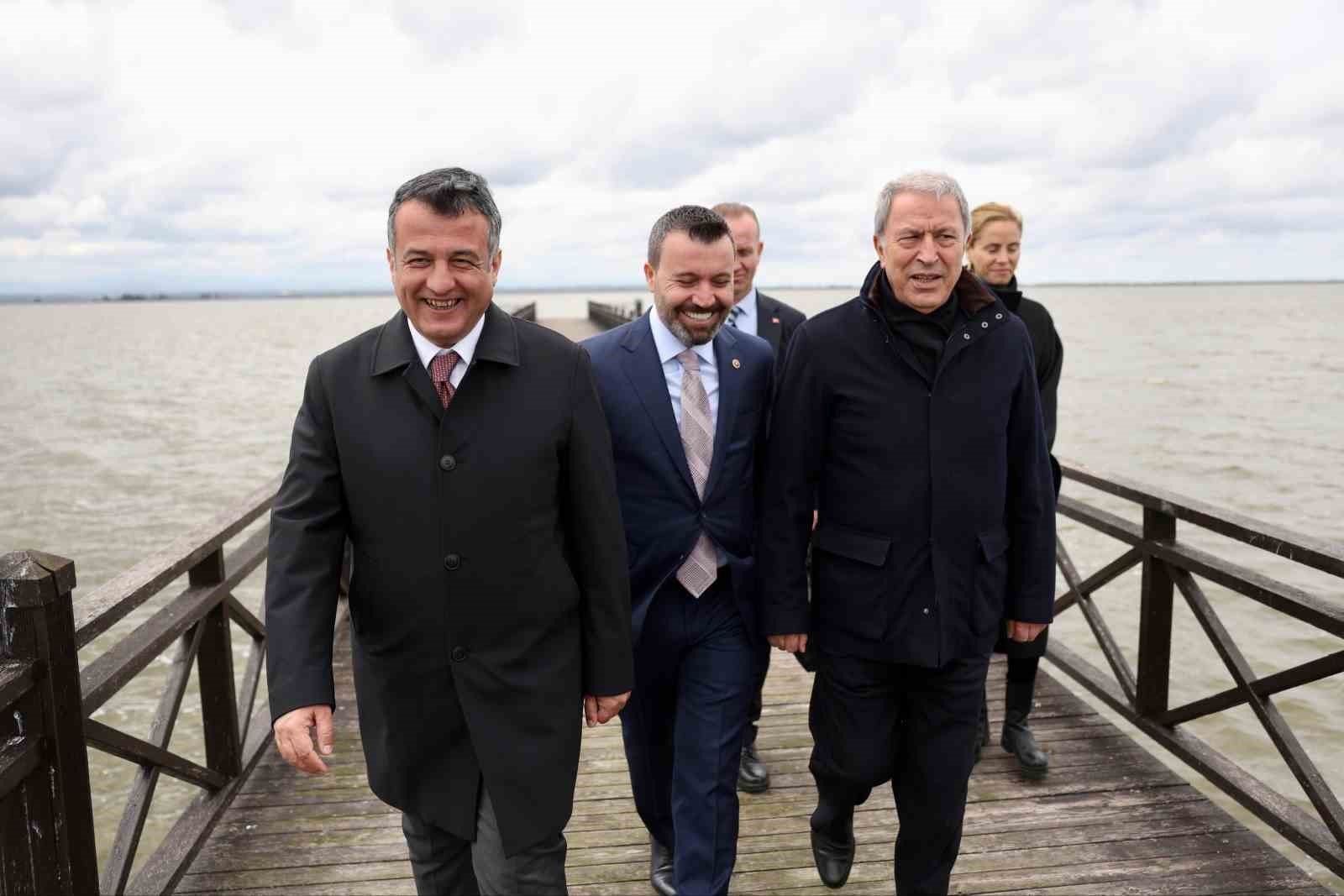 TBMM Milli Savunma Komisyonu Başkanı Akar, Kızılırmak Deltası Kuş ...