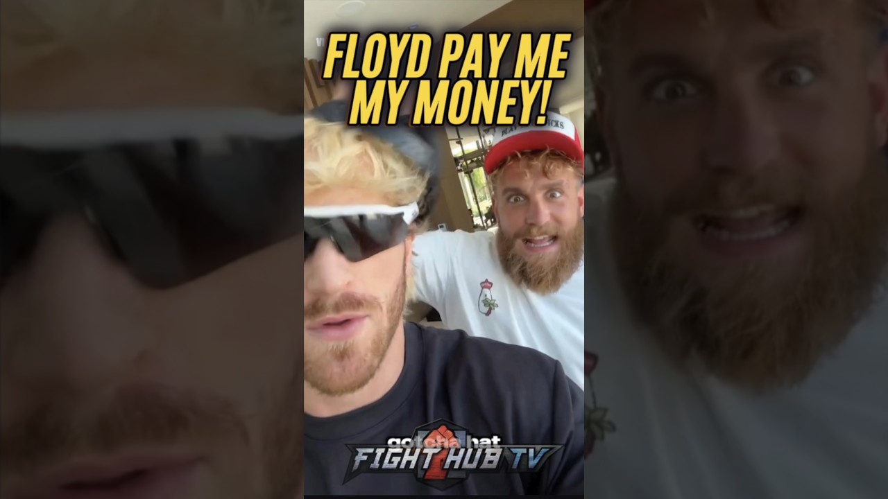 Jake and Logan Paul mock Floyd Mayweather over unpaid money