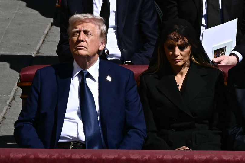 Melania Trump made four-word desperate plea to Donald at Pope Francis ...