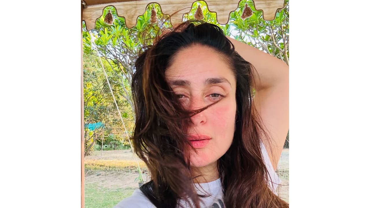 Kareena Kapoor Khan enjoys 'Haryana ki dhoop' at Pataudi Palace