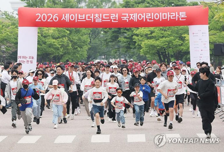 인천서 어린이마라톤 개최…1500명 참여