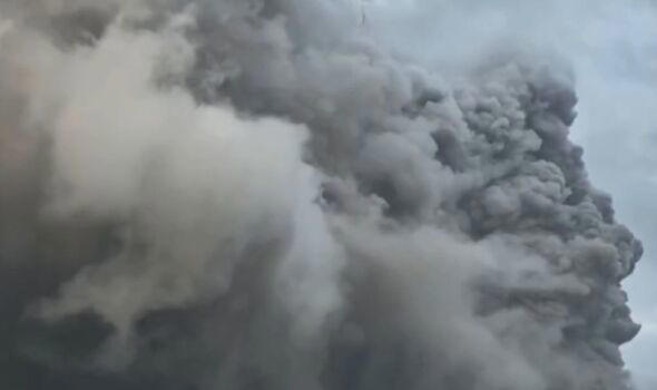 Mayon Volcano LIVE: Eruption in Albay, Phlippines today as smoke fills sky