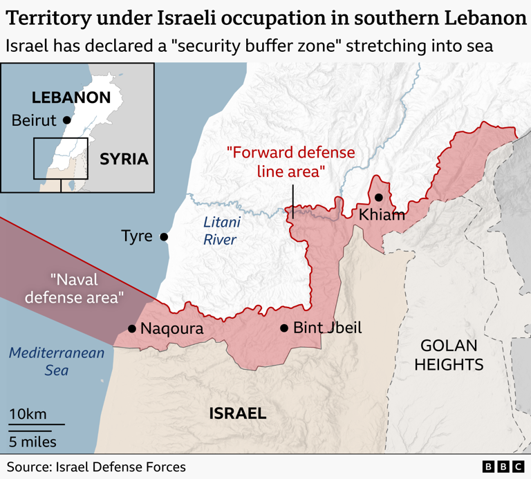 Thirteen killed in Israeli strikes on southern Lebanon, health ministry ...