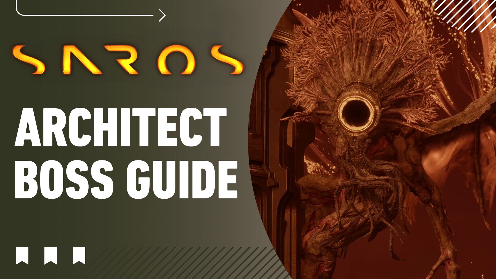 Saros: Architect boss fight gameplay