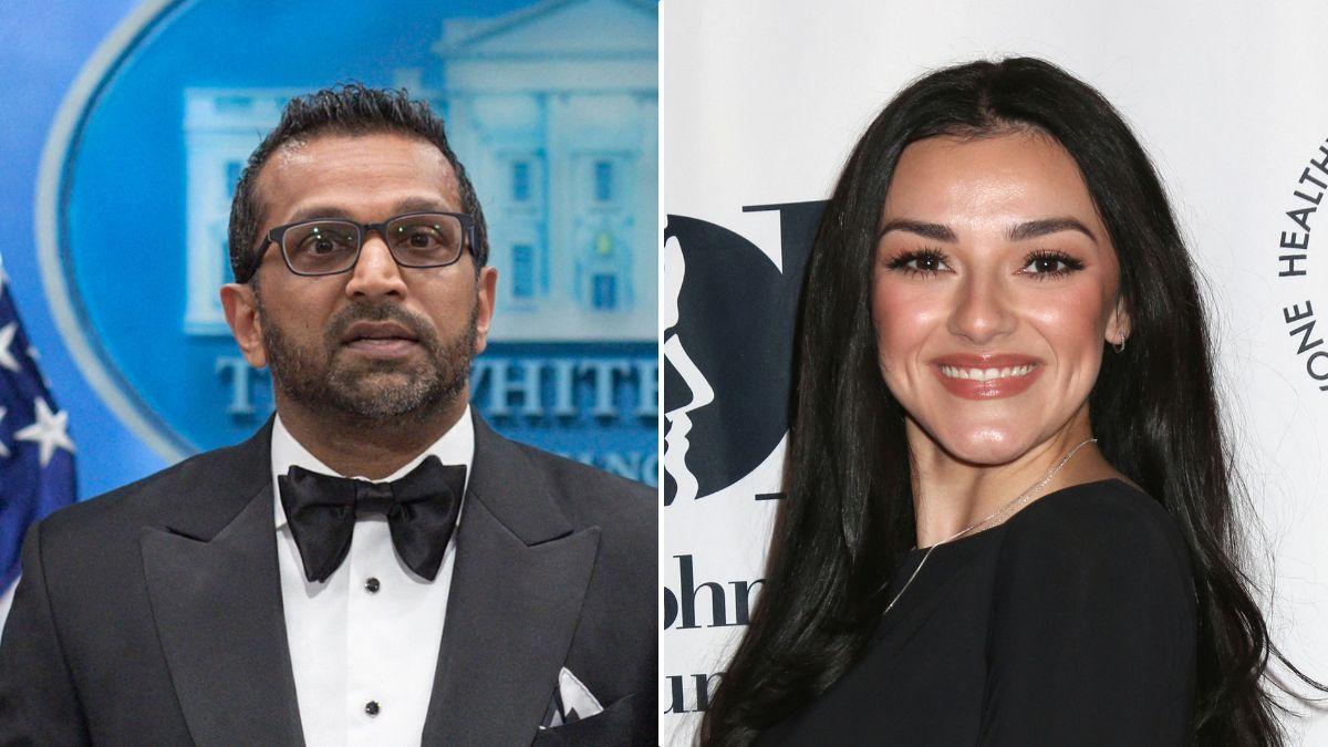 Kash Patel's girlfriend shuts down 'sick' accusations she was 'hiding ...