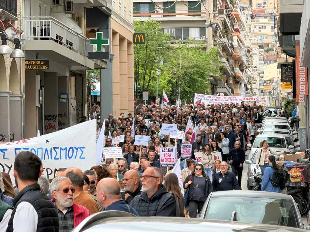 Ο εορτασμός της Εργατικής Πρωτομαγιάς, στην Πάτρα, με τον φακό του ...