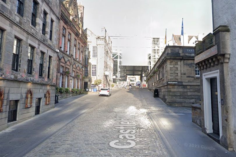 Man dies near Edinburgh Castle as emergency crews rush to scene