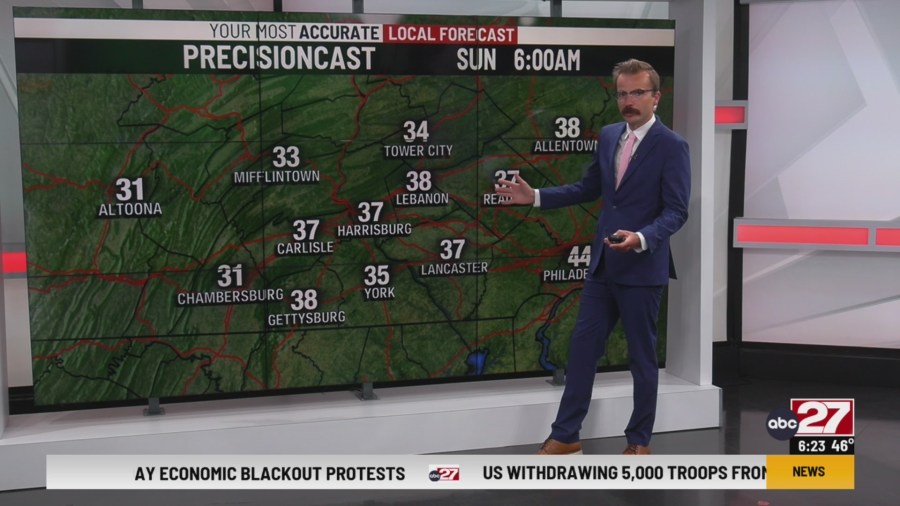 Areas of frost overnight, more sun for Sunday