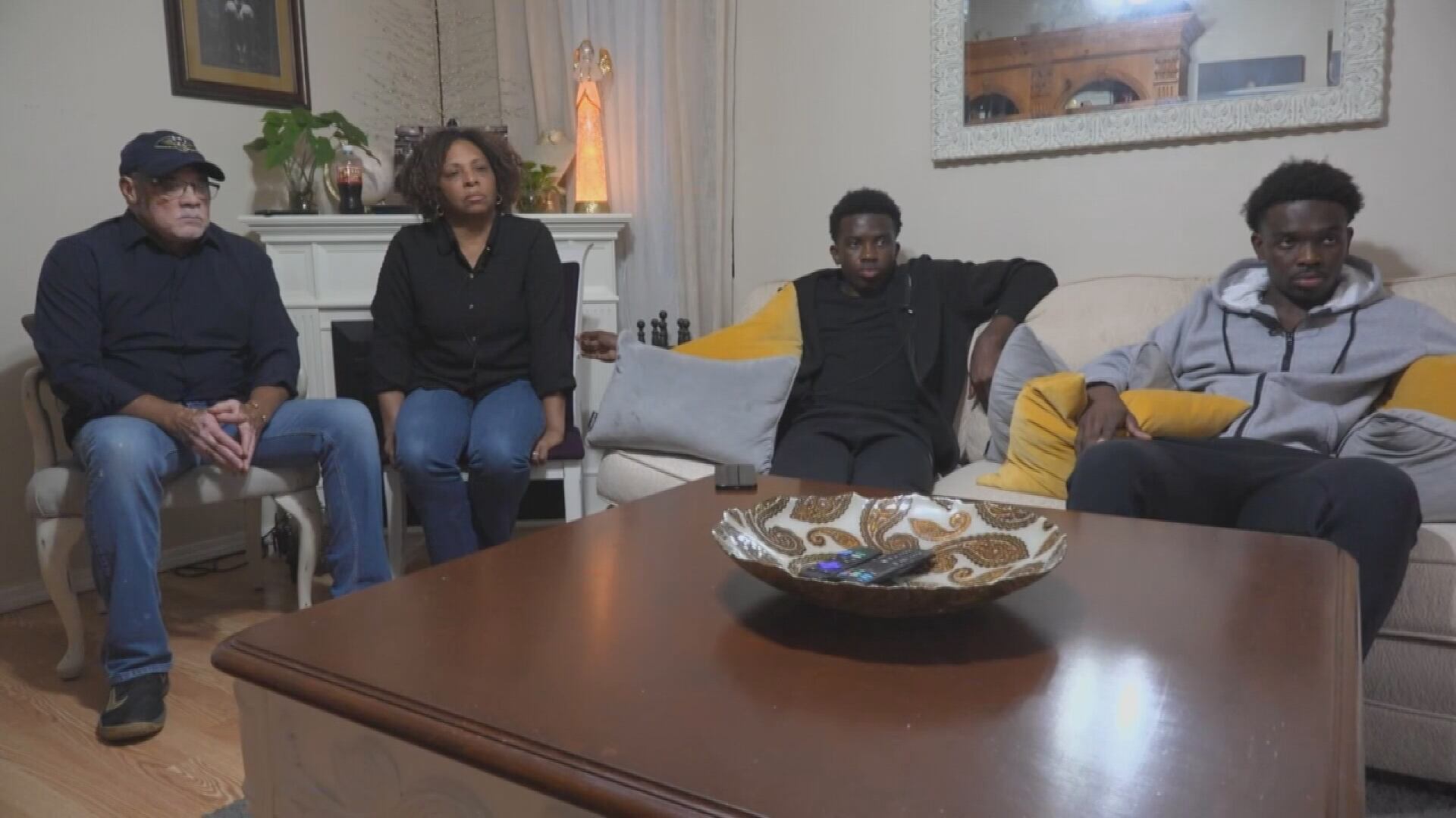 Israel, Max Makoka and their host family discuss the brothers’ nine-day ...