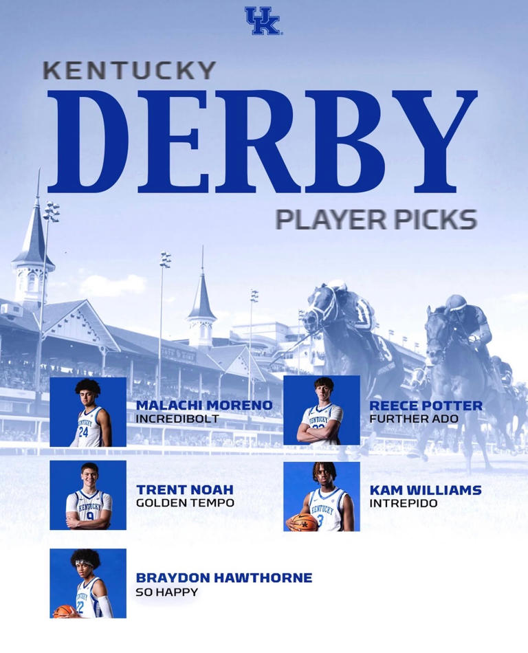 The Kentucky Wildcats have shared their Derby picks!