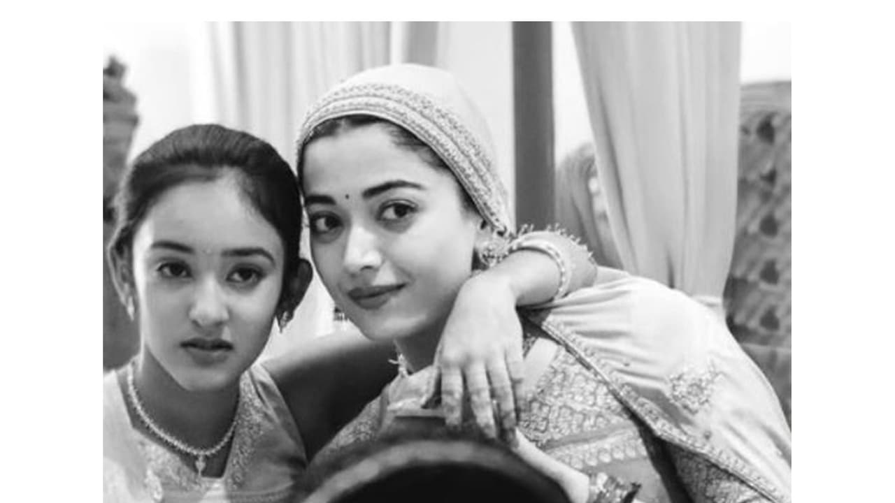 Rashmika Mandanna shares adorable pics for sister Shiman's birthday