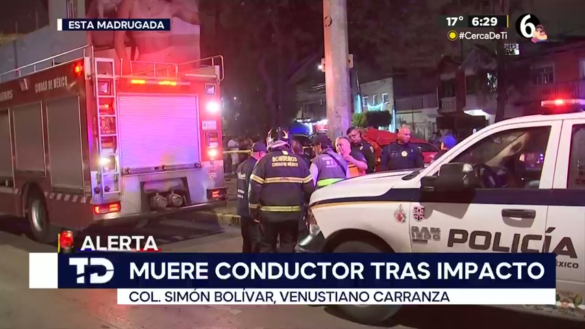Noche de fatalidades en CDMX deja 3 muertos y choques brutales