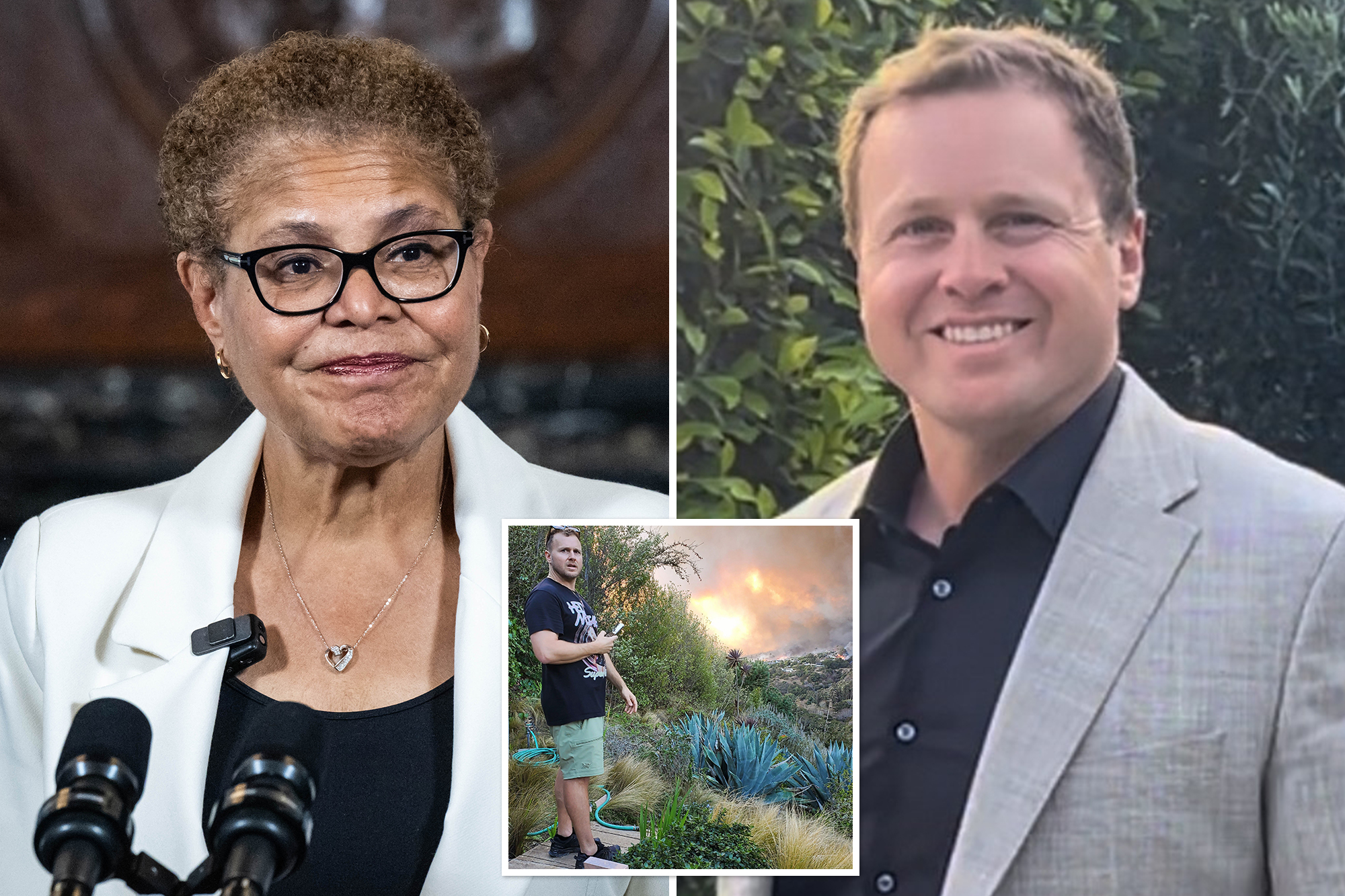 LA mayor Karen Bass slammed for 'despicable' attack on Palisades Fire ...