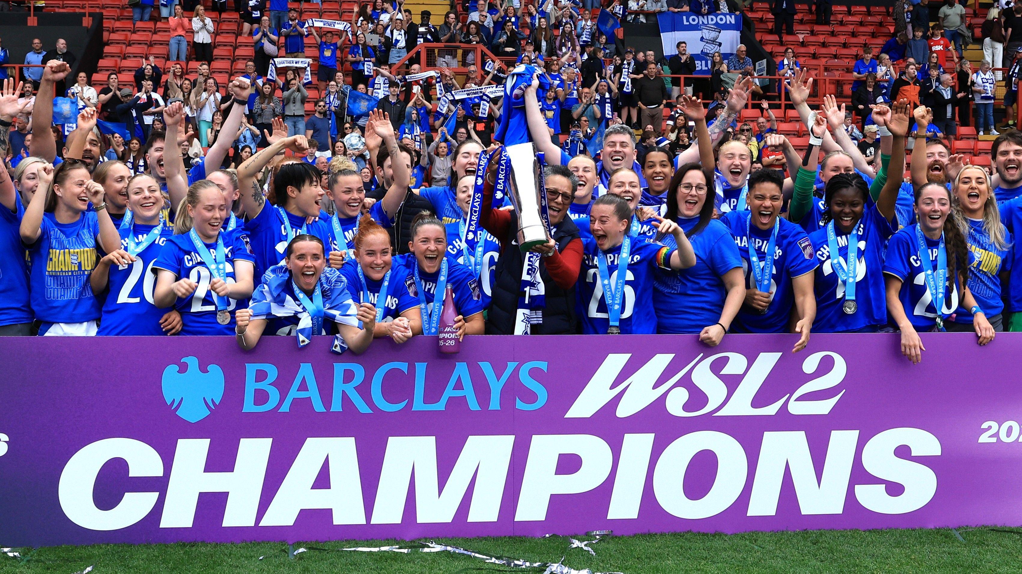 Birmingham, Palace promoted to WSL as Charlton fall to play-off