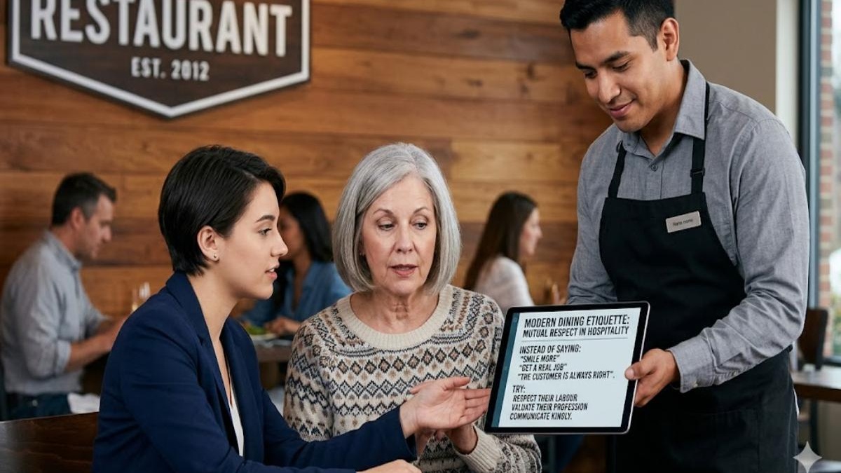 Are you still using these outdated phrases at restaurants? How your ...