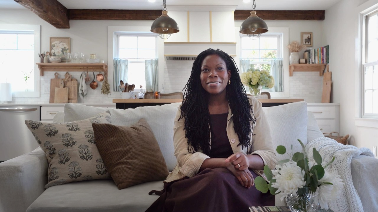 Cozy Connecticut home with vintage finds