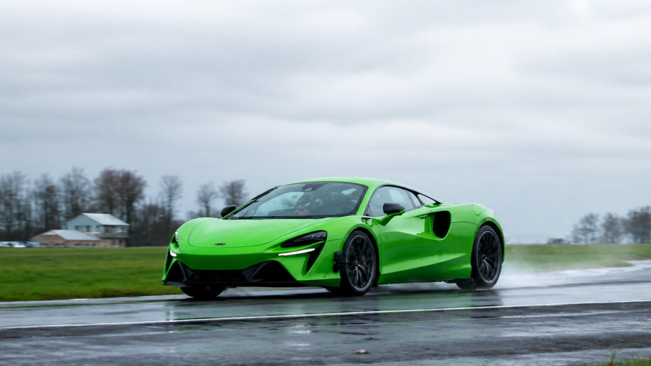 What Happens When Izzy Drives A Supercar First Time