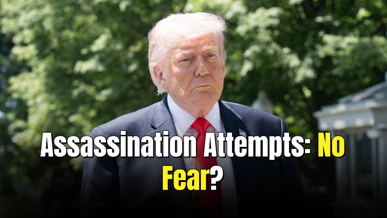 Donald Trump 'doesn't think' about past assassination attempts