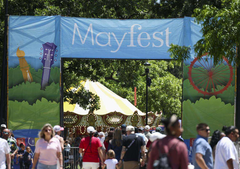 Photos: Mayfest draws thousands to Trinity Park