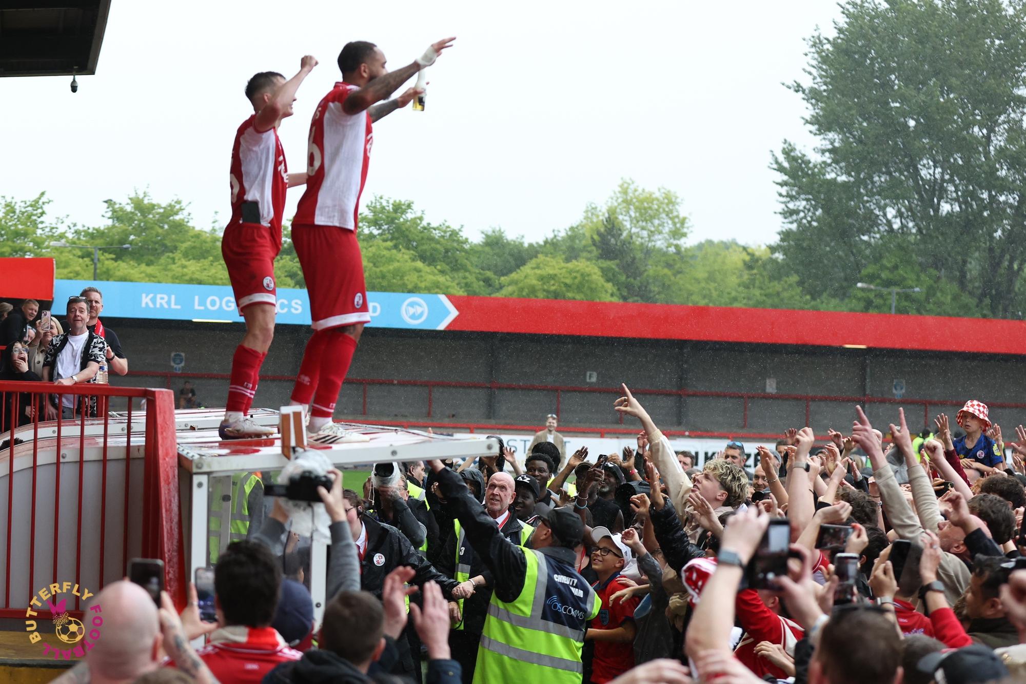 Crawley Town picture gallery: 57 brilliant photos capture celebrations ...