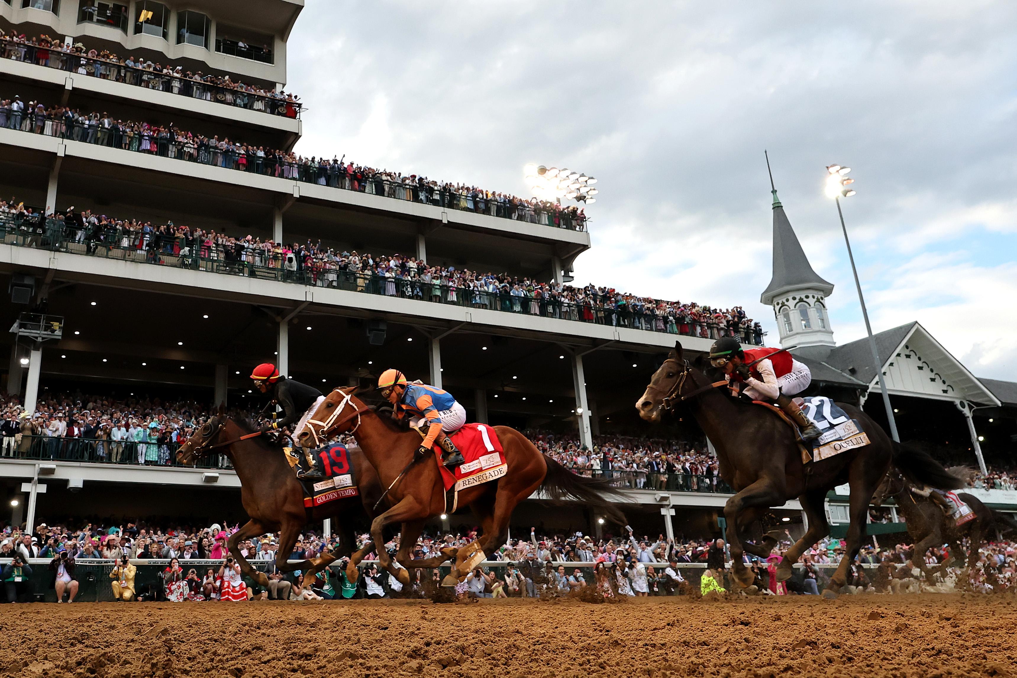 Golden Tempo wins the 152nd Kentucky Derby